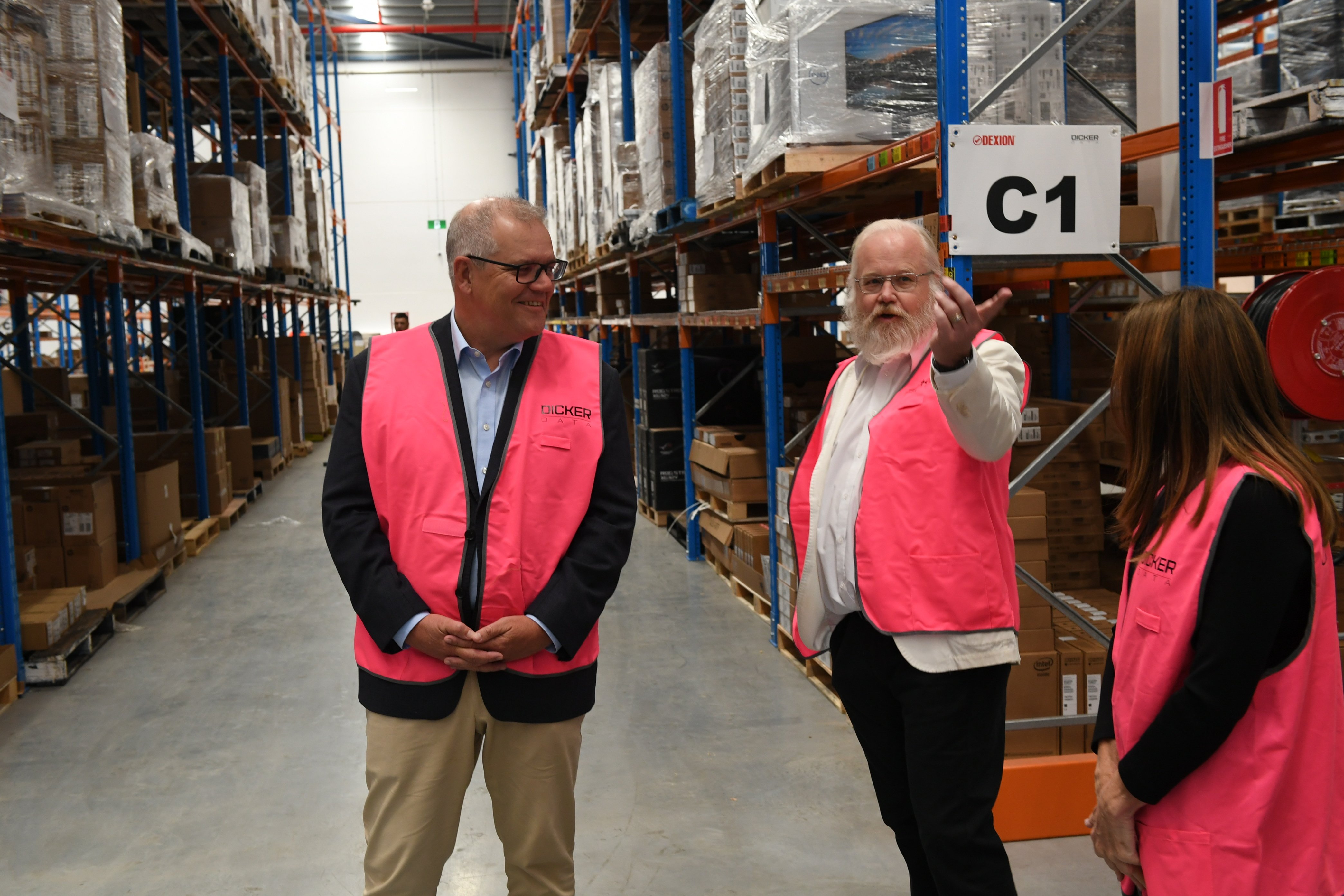 Prime Minister officially opens Dicker Data's new $74 million headquarters