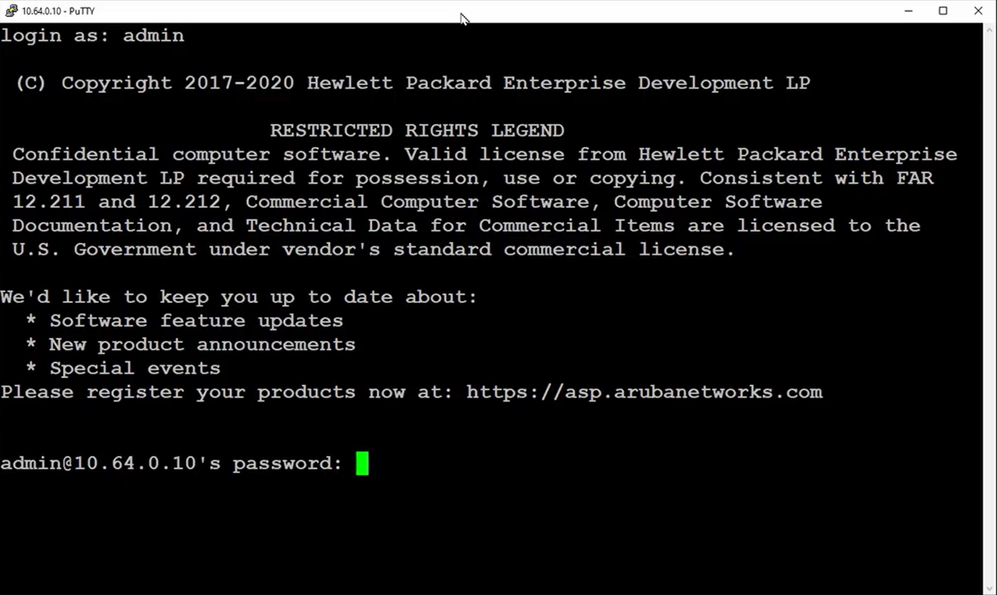How to Get Started with Aruba CX 6200 Switch Config