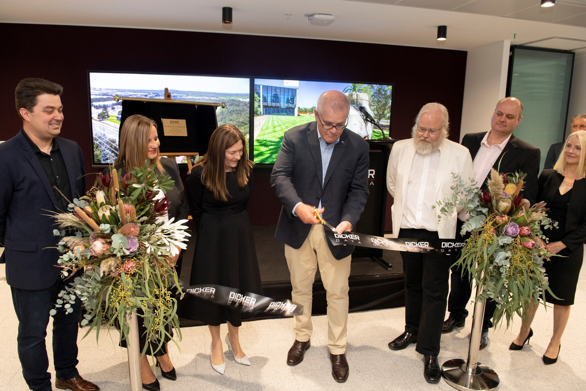Prime Minister officially opens Dicker Data's new $74 million headquarters