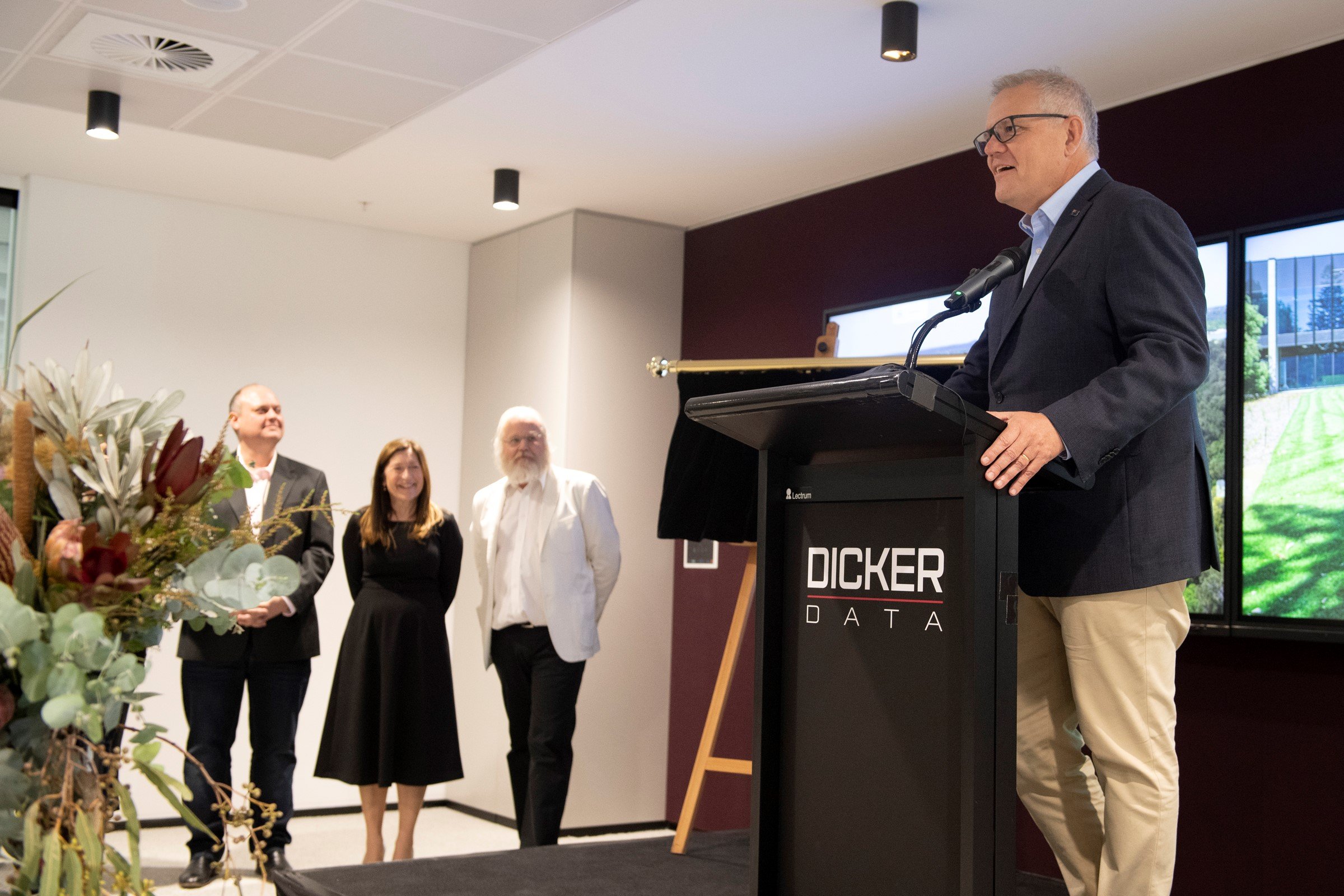 Prime Minister officially opens Dicker Data's new $74 million headquarters