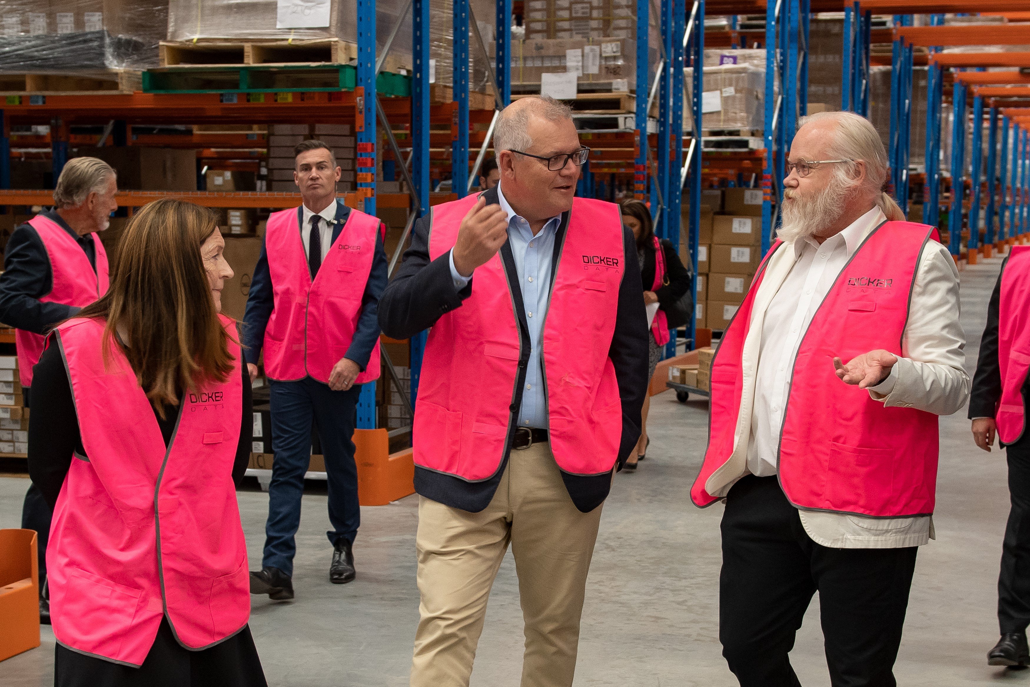 Prime Minister officially opens Dicker Data's new $74 million headquarters