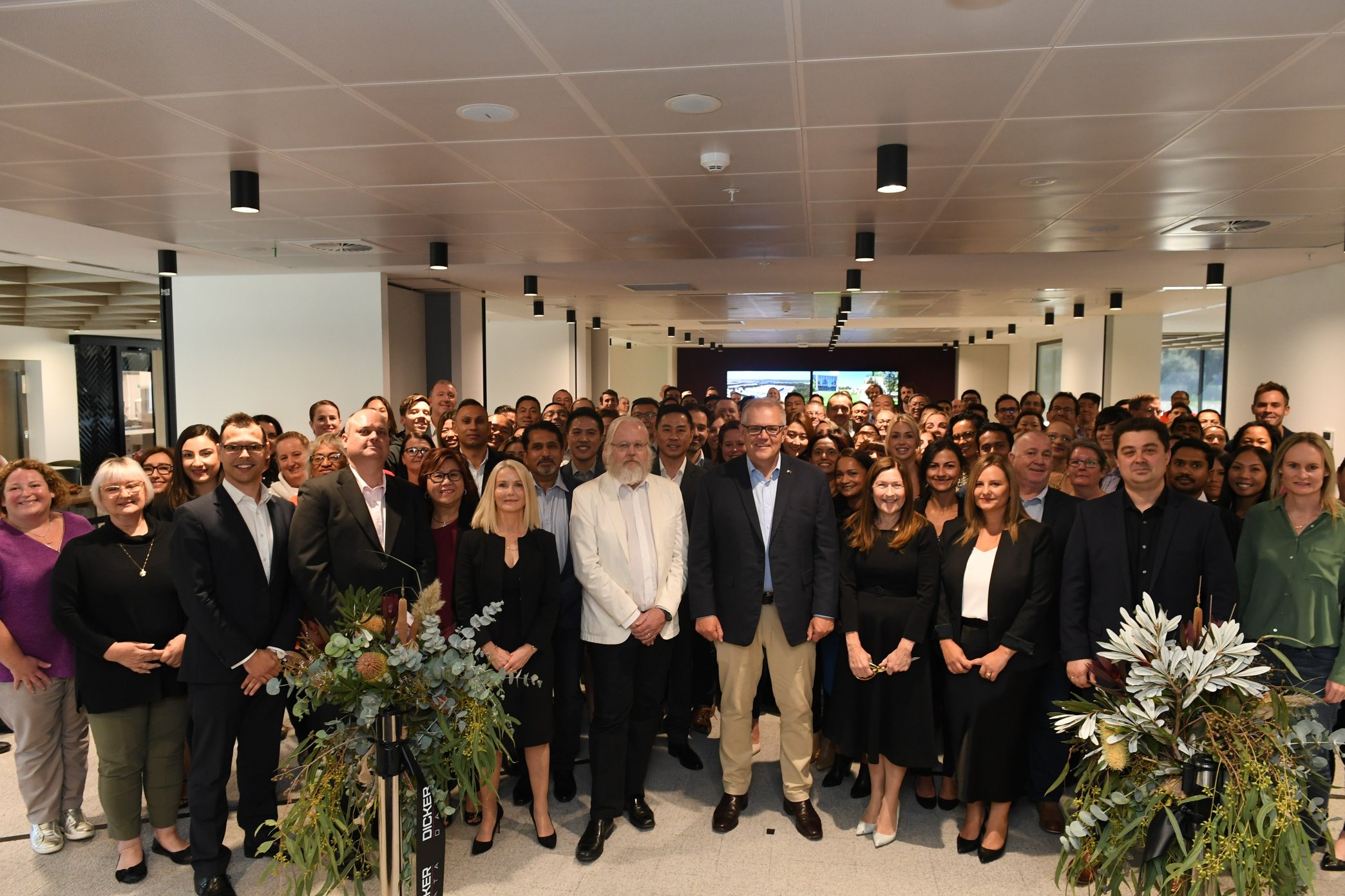 Prime Minister officially opens Dicker Data's new $74 million headquarters