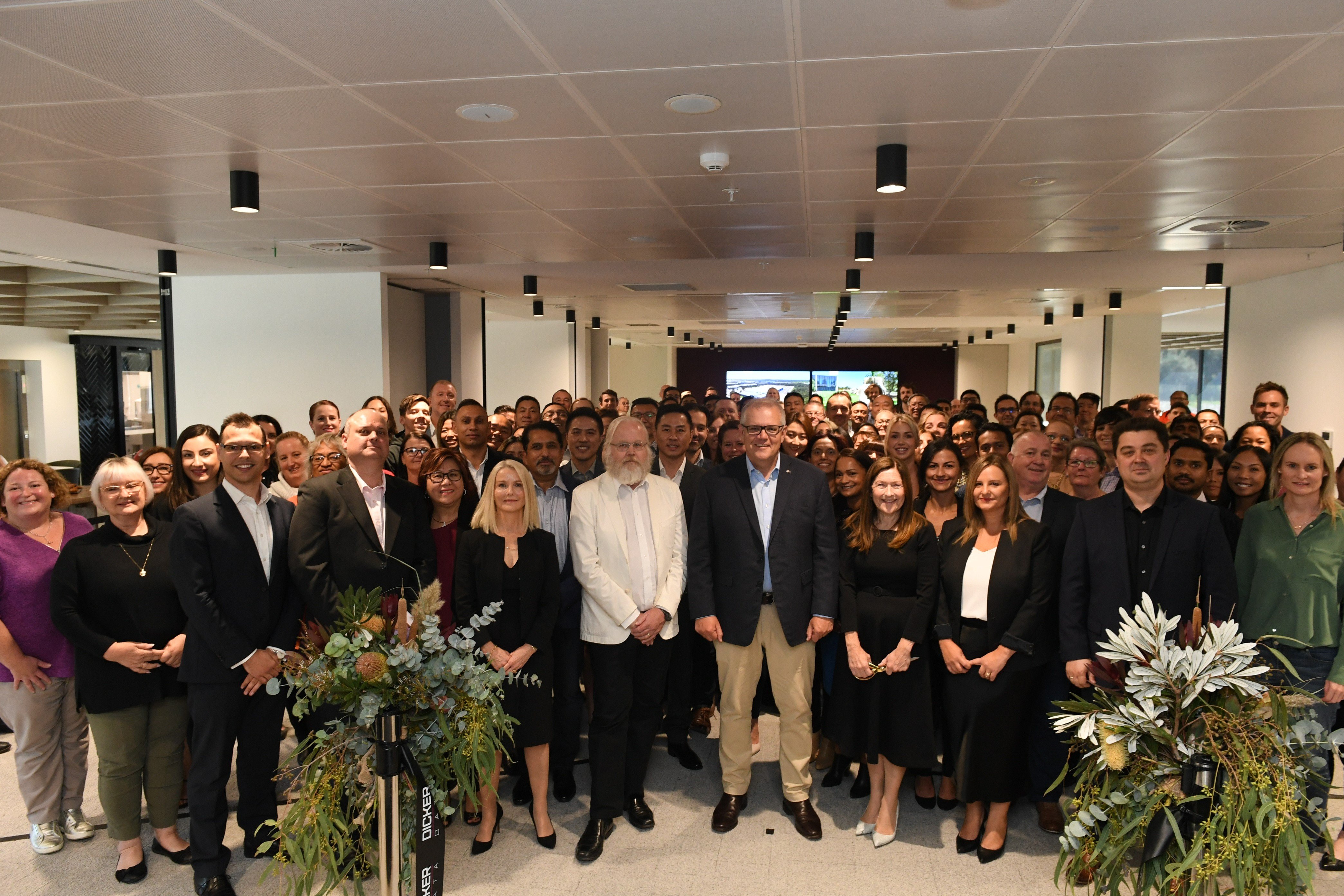 Prime Minister officially opens Dicker Data's new $74 million headquarters