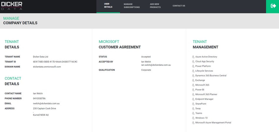 Dicker Data introduces new online Microsoft End User Portal to save you ...